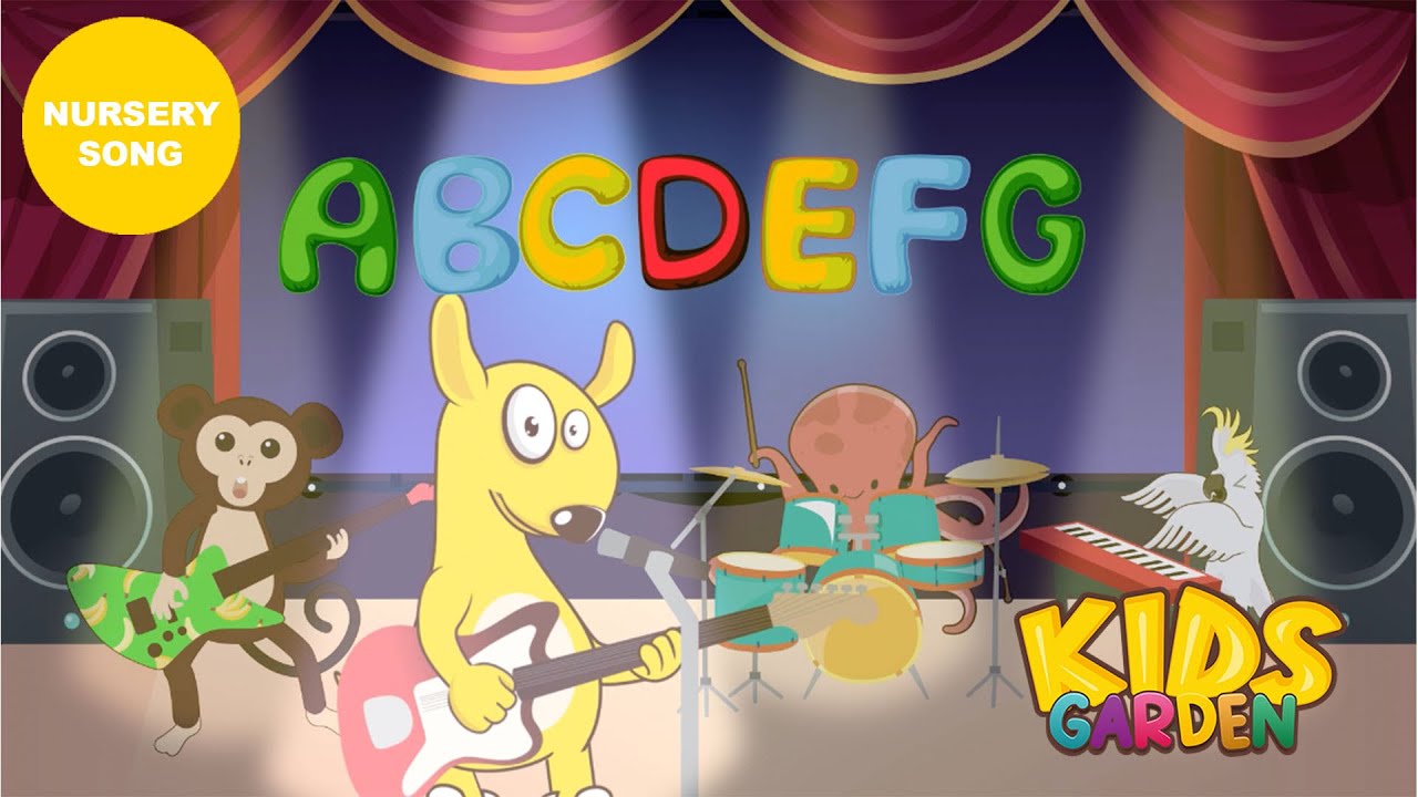 ABC SONG (Rock Version) | Songs for Kids | Kids Garden - YouTube