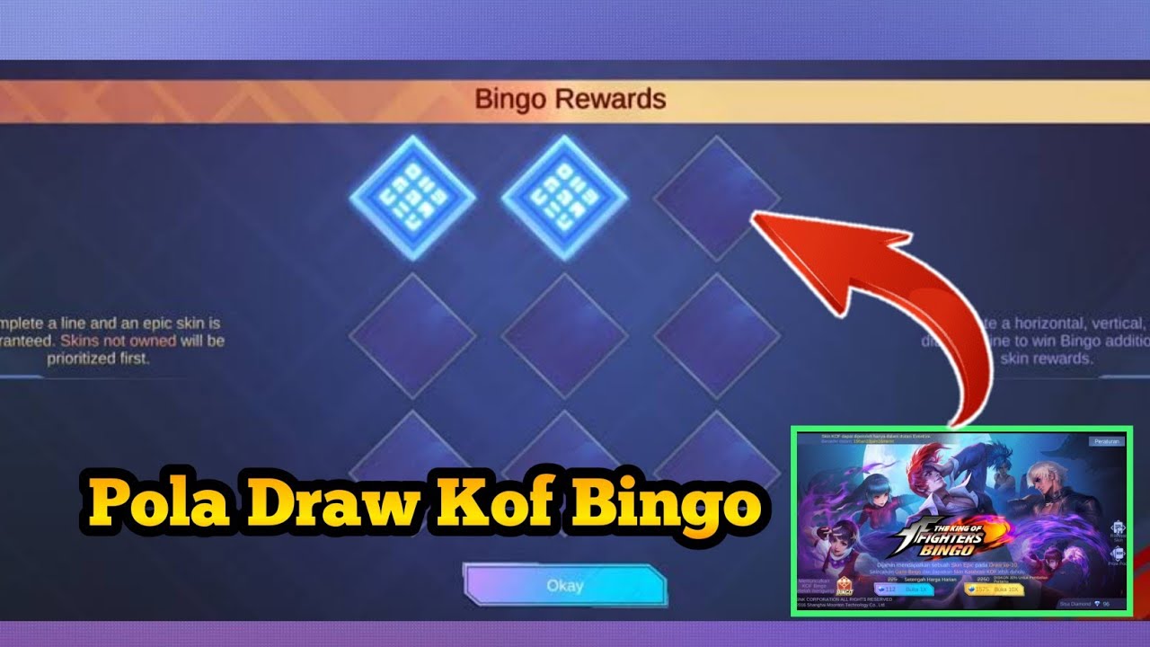 Pola Draw Kof Bingo Terbaru 2022 - Draw Bingo Pattern Event Kof Bingo ...