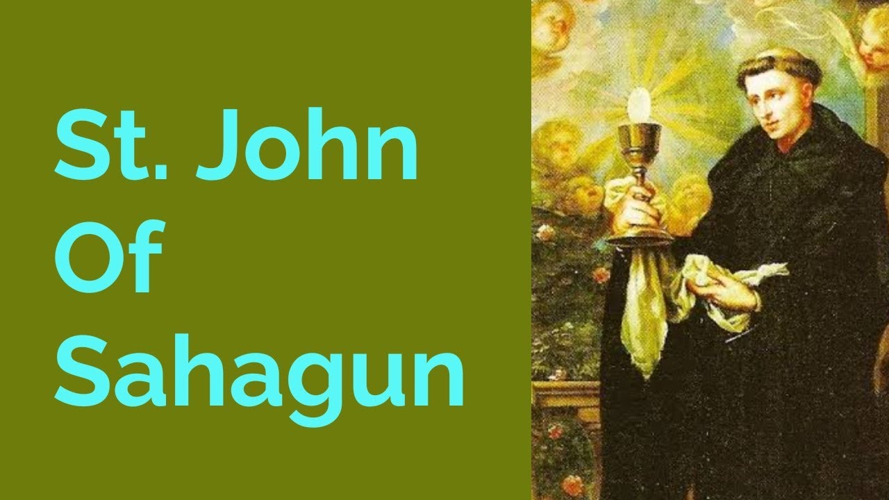 JUNE 12, St. John of Sahagun - YouTube
