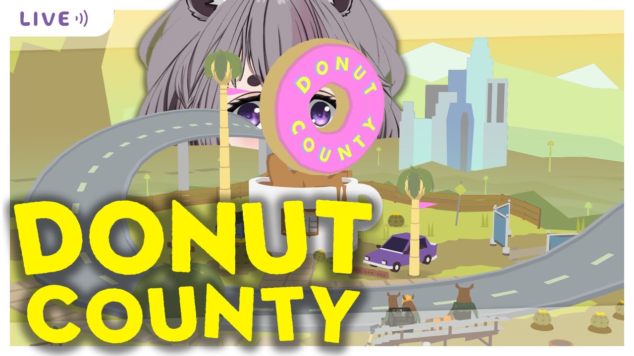 【遊戲】壓力大就是要吃甜食｜Donut County - YouTube