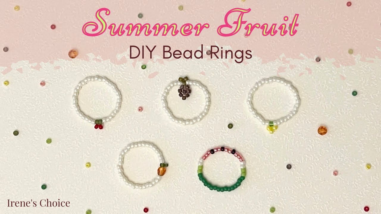 How to Make Summer Fruit Rings - YouTube