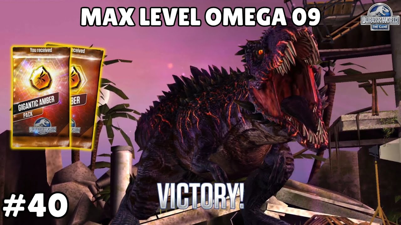 JWTG: ULTIMATE BOSS FIGHT OMEGA 09 #jurassicworldthegame #dinosaur # ...