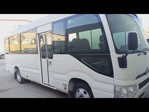 Toyota coaster 2024 model with common rail intercooler turbo engine 🚒 ...