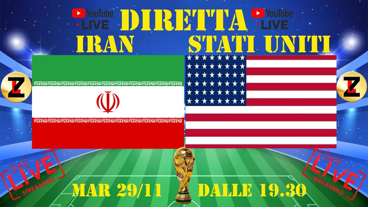 IRAN - STATI UNITI LIVE!! (Diretta Streaming) - YouTube