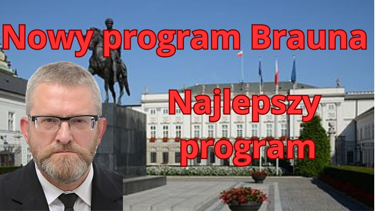 Nowy program polityczny Grzegorza Brauna - YouTube