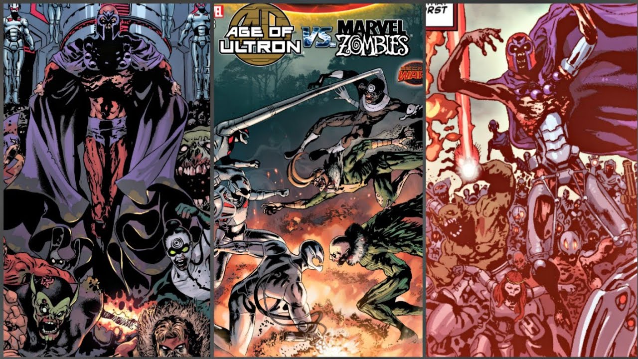 Marvel Zombies Fuse With Ultron To Kill The Remaining Humanity l Marvel ...