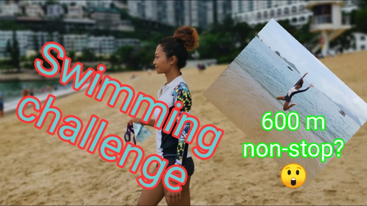 Swimming Challenge-First Time Trial - YouTube