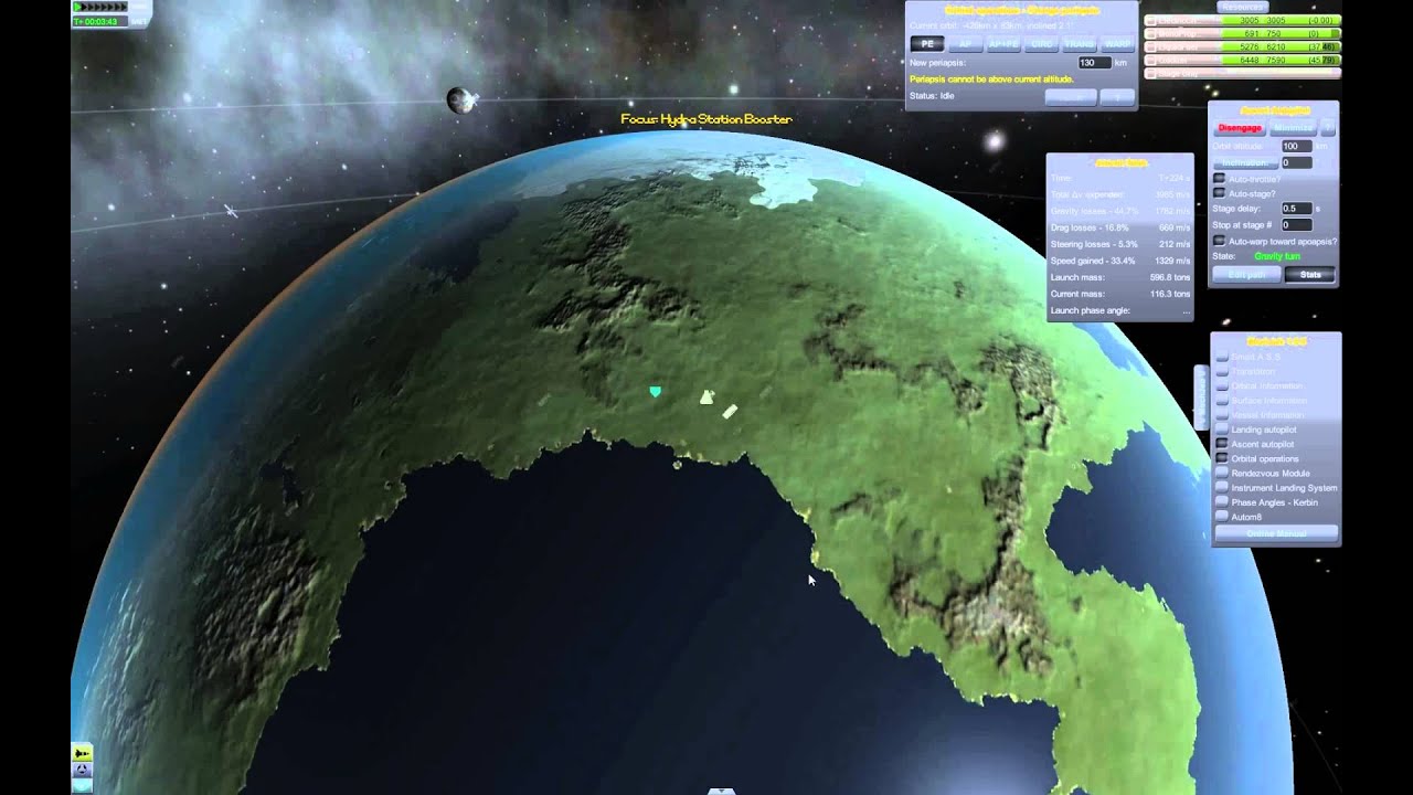 Kerbal Space Program: Getting large things into orbit with heavy ...