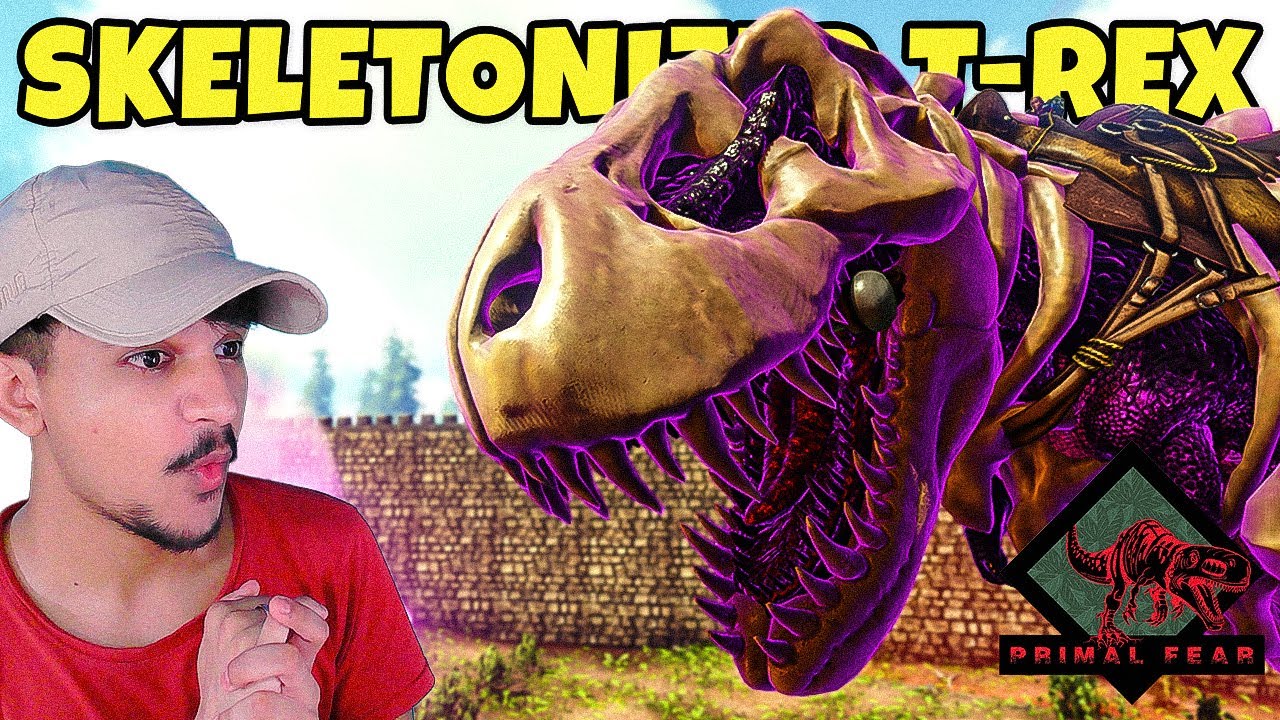 I Tamed A Skeletonized Tyrannosaur | Ark: Primal Fear #31 - YouTube