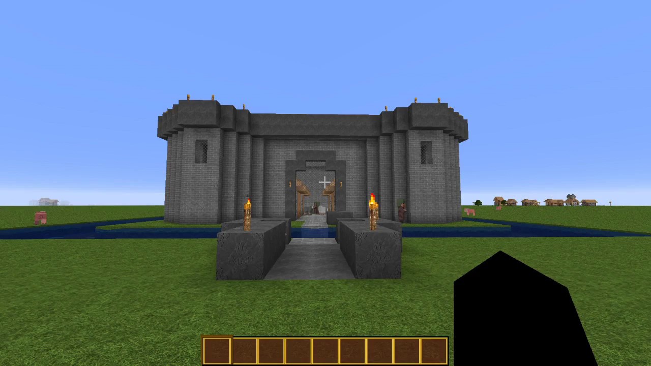 Minecraft Castle Project Arwen, Jada, Megan and Dylan - YouTube