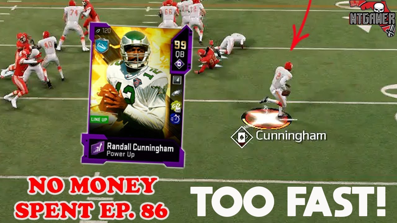 RANDALL CUNNINGHAM RUNNING AND PASSING ALL OVER THE DEFENSE! “NMS ...