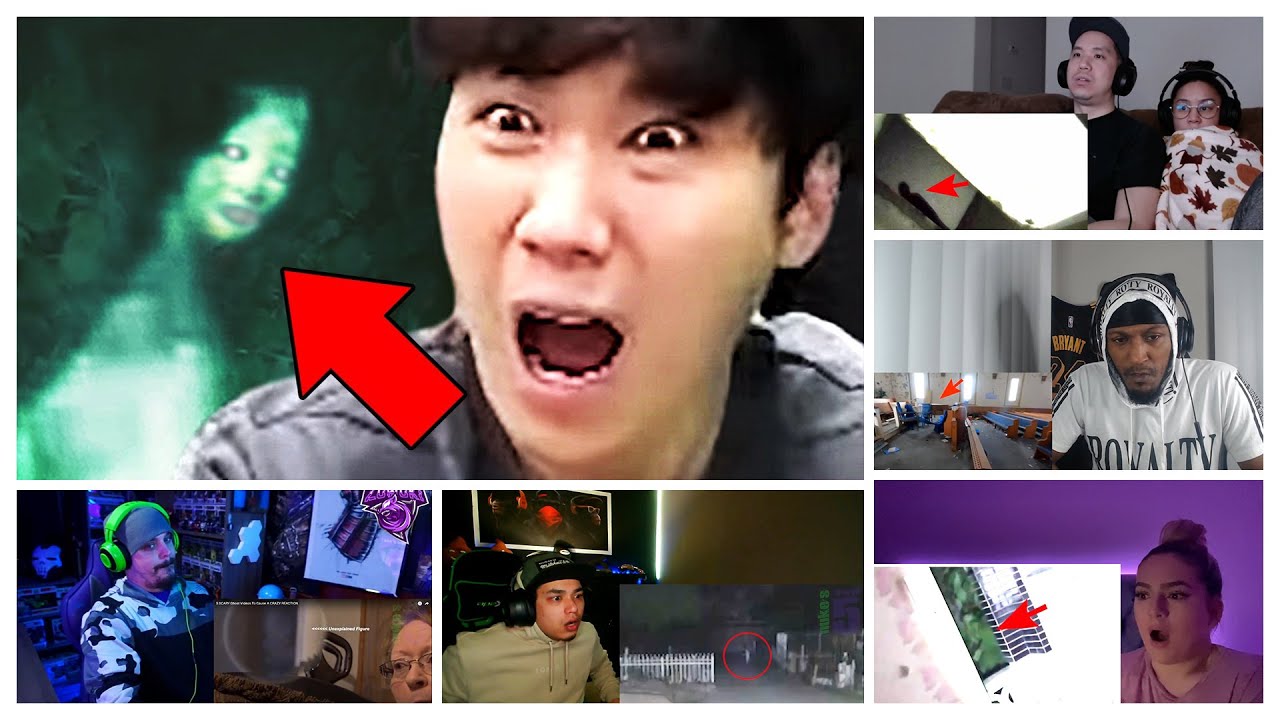 5 SCARY Ghost Videos To Cause A CRAZY REACTION (Nuke's Top 5) Reaction ...