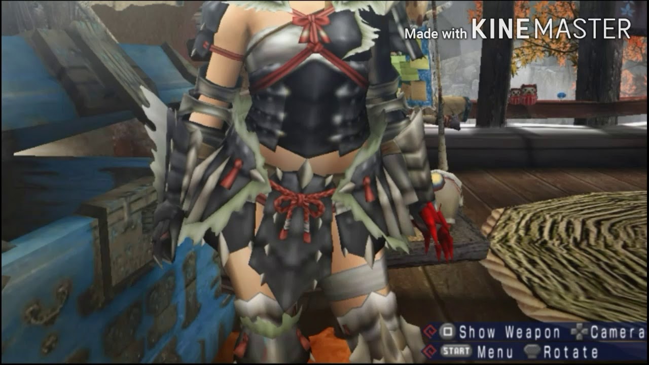 [MHP3RD]MOD Textures Stygian Zinogre Set - Monster Hunter Portable 3rd ...