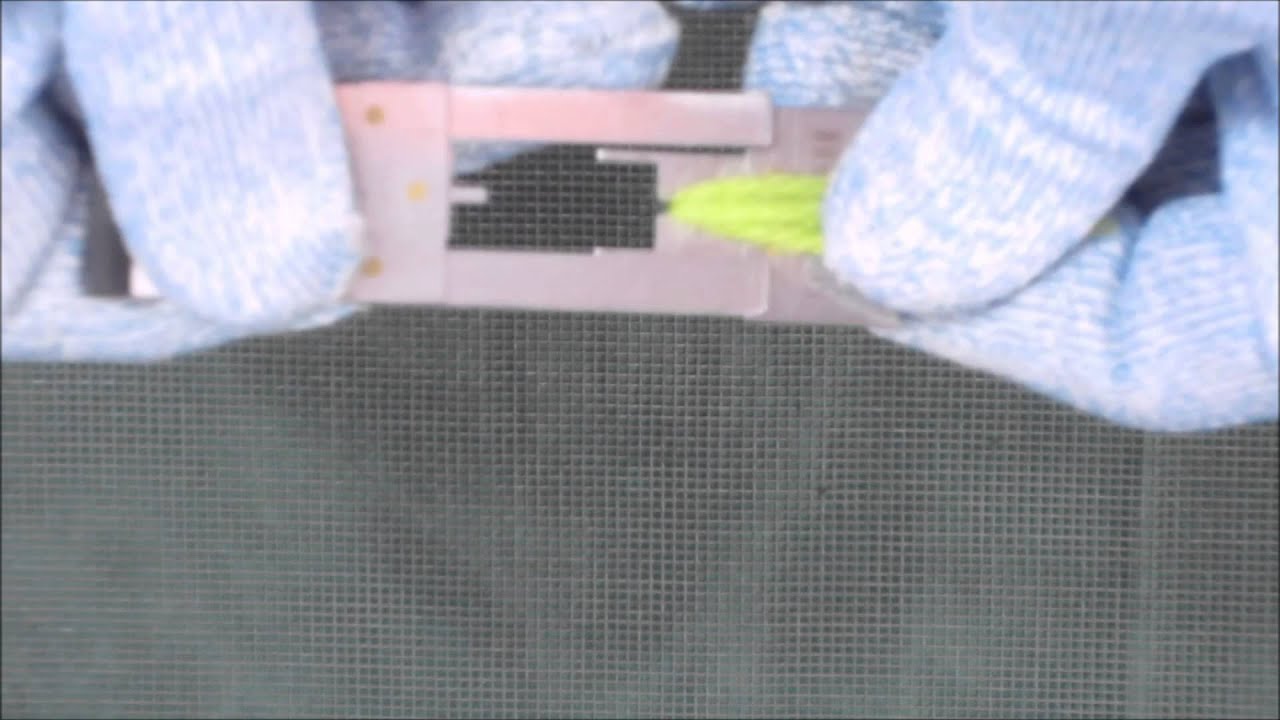 How to Cut and View a Cross Section of any Textile Fibers - YouTube