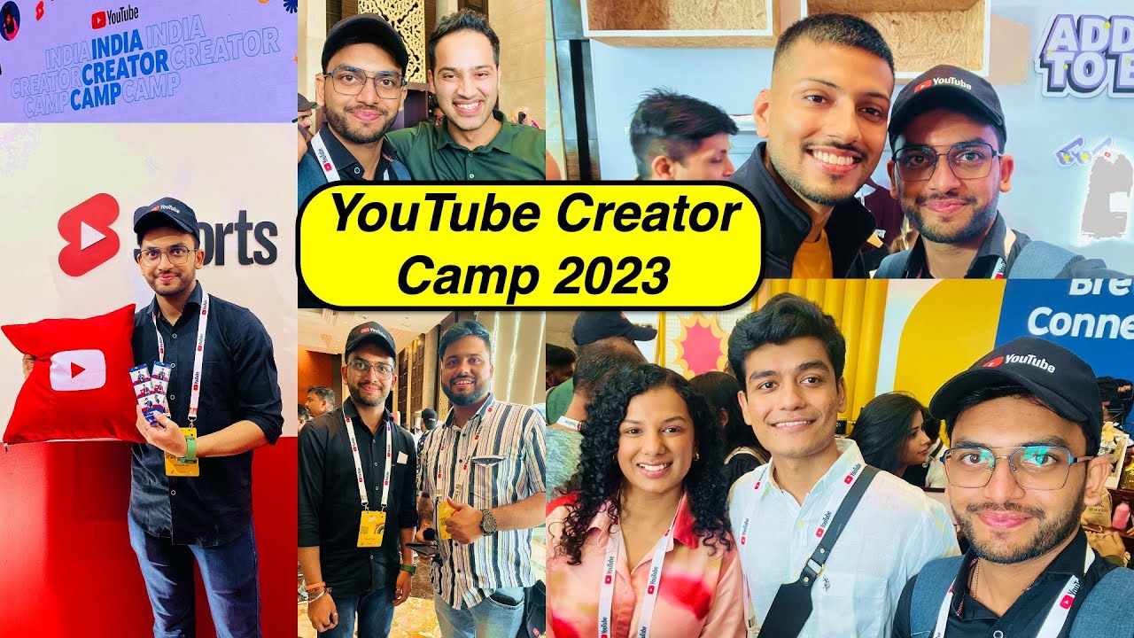 My First YouTube Creator Camp 2023 Vlog 🔥 Waited 5 Years For This Day ️ ...