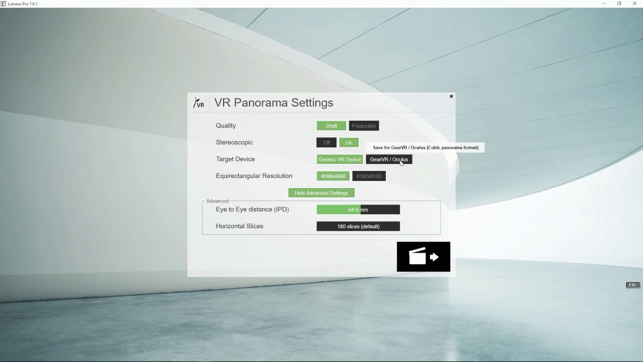 Panorama Mode: Advanced Settings VR Panorama - YouTube