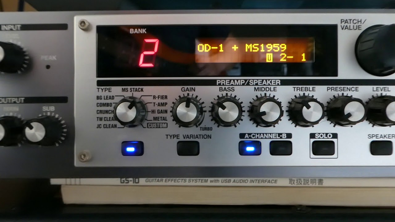 BOSS GT-PRO TEST VIDEO - YouTube