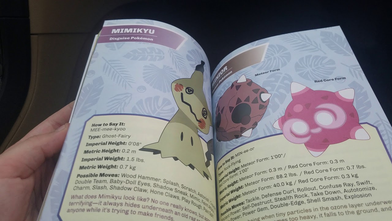 Pokemon handbook mistakes - YouTube
