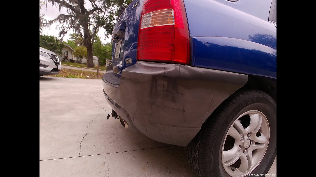 How to Remove a Dent from a Car Bumper - YouTube
