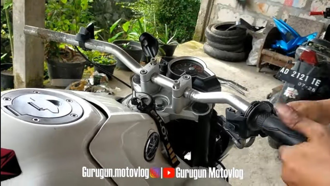 CARA GANTI STANG MT25 DI VIXION! STANG PALING NYAMAN UNTUK HARIAN ...