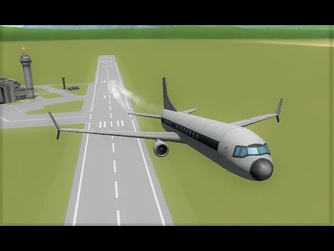 Boeing 737 airliner in KSP - YouTube