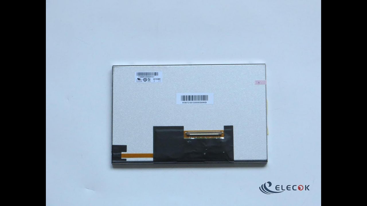 G070VAN01.0 7" 800*480 LCD Panel for - YouTube