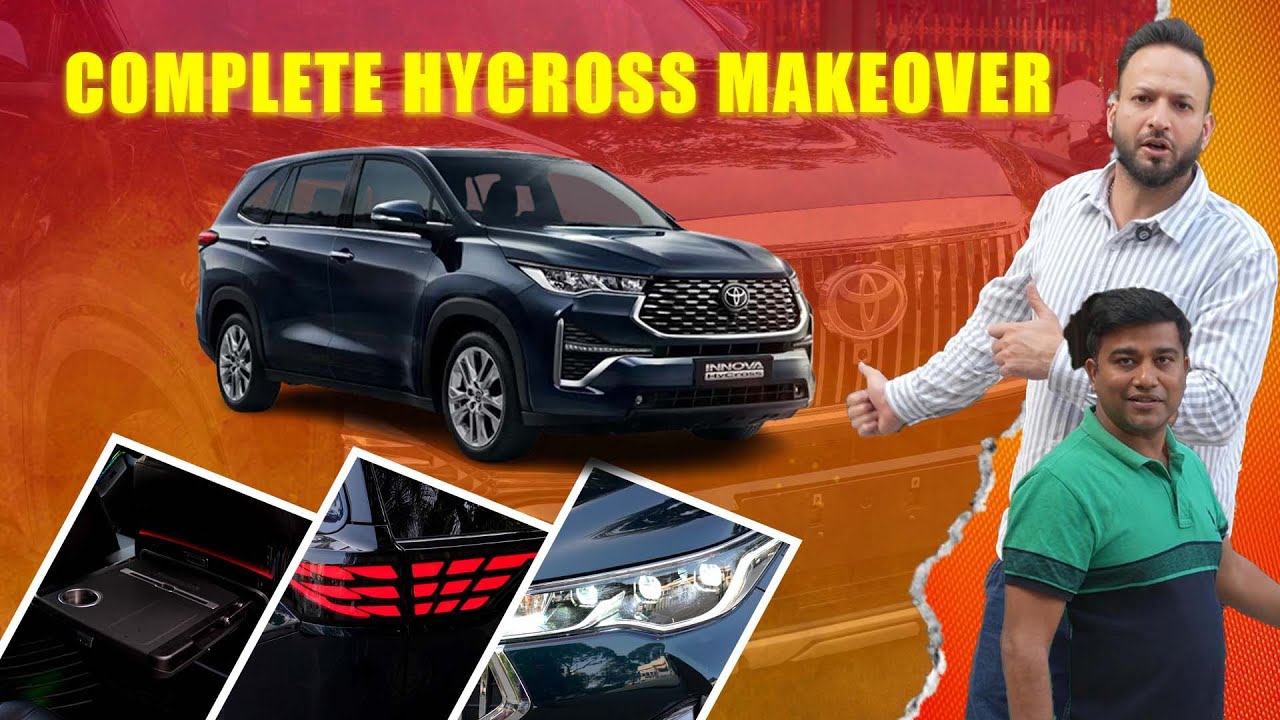 Toyota Hycross Complete Modification 🔥 Luxury Transformation | RS CAR ...