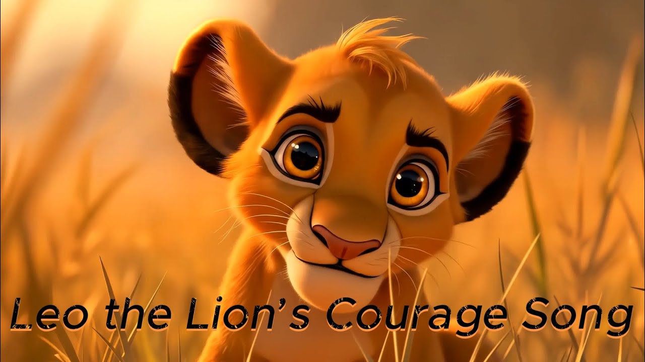 Overcoming Fear 🦁 | Leo the Lion’s Courage Song | Emotional Animated ...