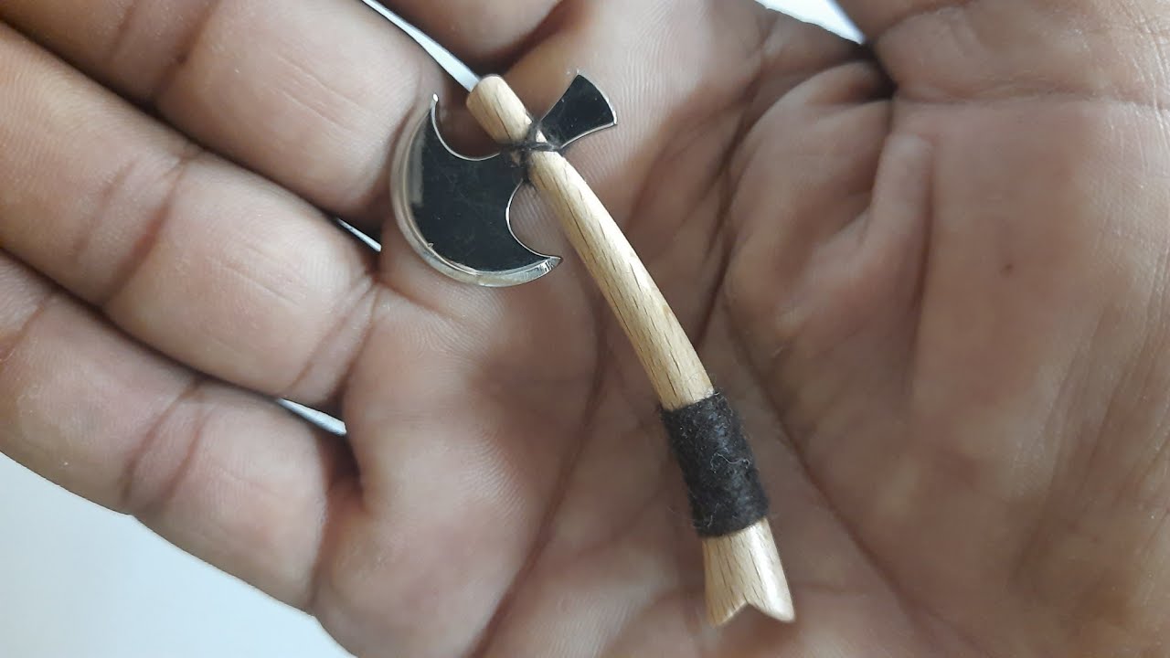 how to make tiny axe from scrap 🪓 || kulhari kaise banaye ||#axe# ...