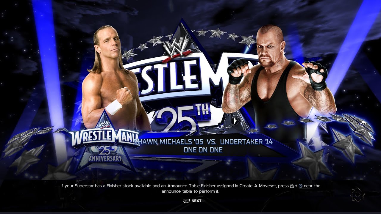 SHAWN MICHAELS VS UNDERTAKER WRESTLEMANIA 25 - YouTube
