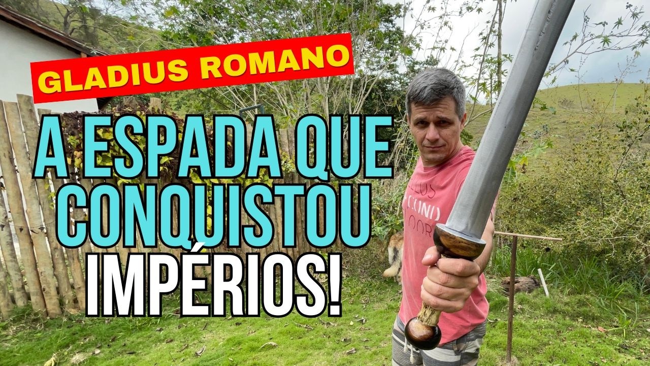 Como forjei e testei um Gládio Romano (Roman Gladius) – passo a passo ...