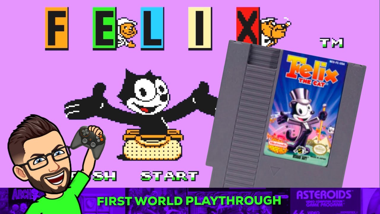 Felix the Cat (NES) - YouTube