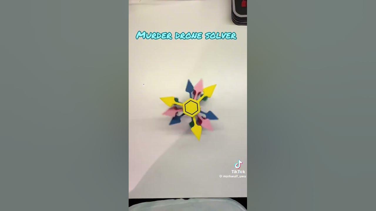 murder drones solver fidget spinner - YouTube
