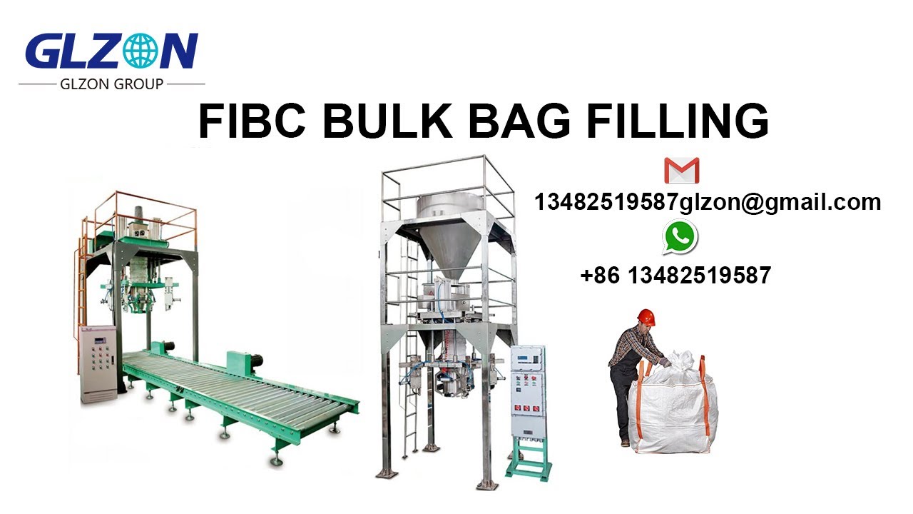 Automatic Bulk Bag Filling Machine FIBC Jumbo Bag Filling System for ...