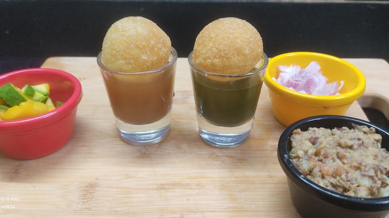 Pani puri/tikha pani/mitha pani/golgappa/picks/homemade pani puri ...