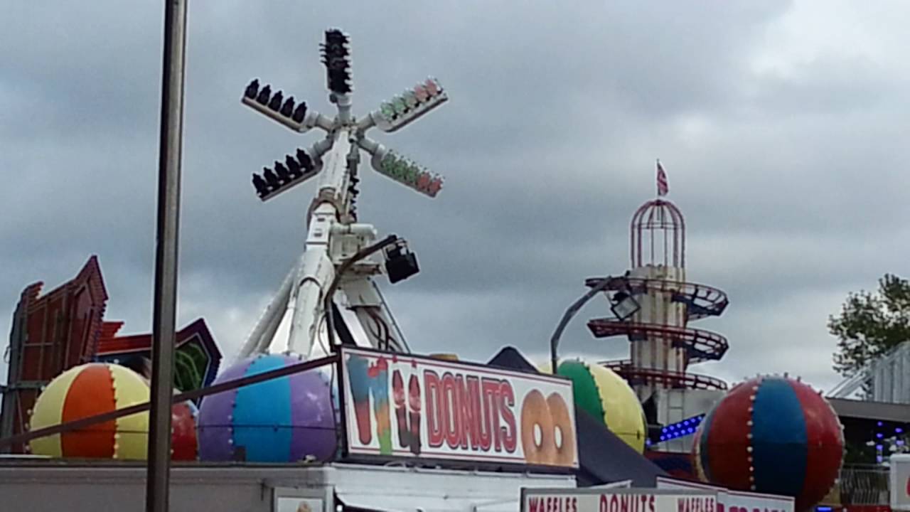The Hoppings Fun Fair Newcastle 25/6/2016 - YouTube