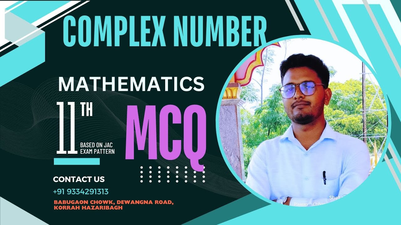 MCQ of #Complex_Number class 11 - YouTube