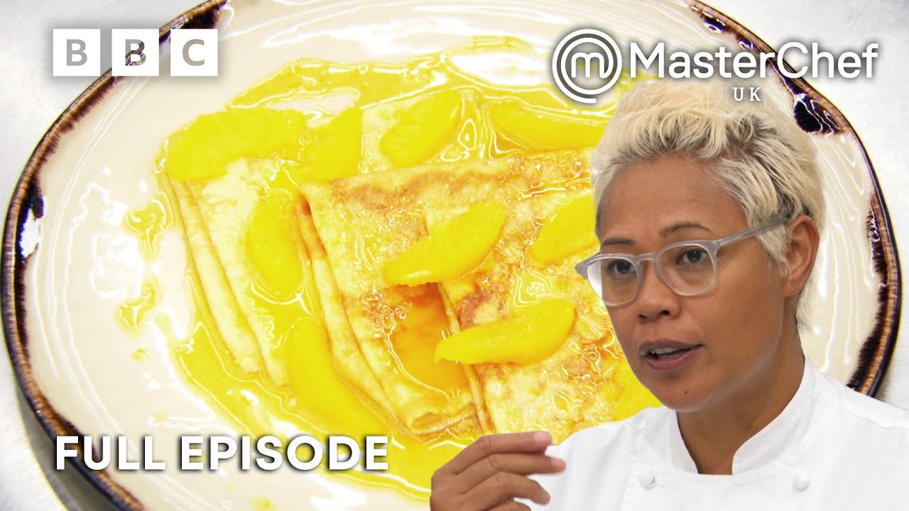 Monica Galetti's Crepe Suzette Challenge! | The Professionals | Full ... Monica Galetti's Crepe Suzette Challenge! | The Professionals | Full ...