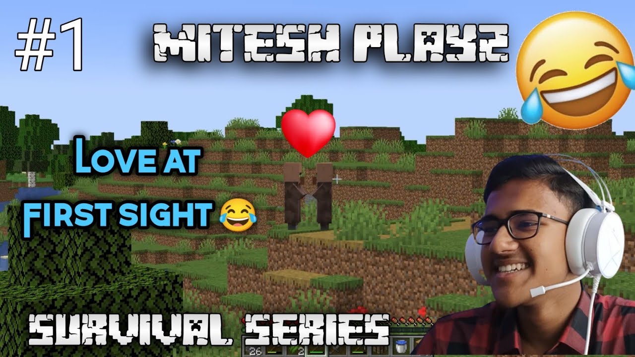 Minecraft Survival Series #1 || Mitesh Playz || #minecraft || Funny ...