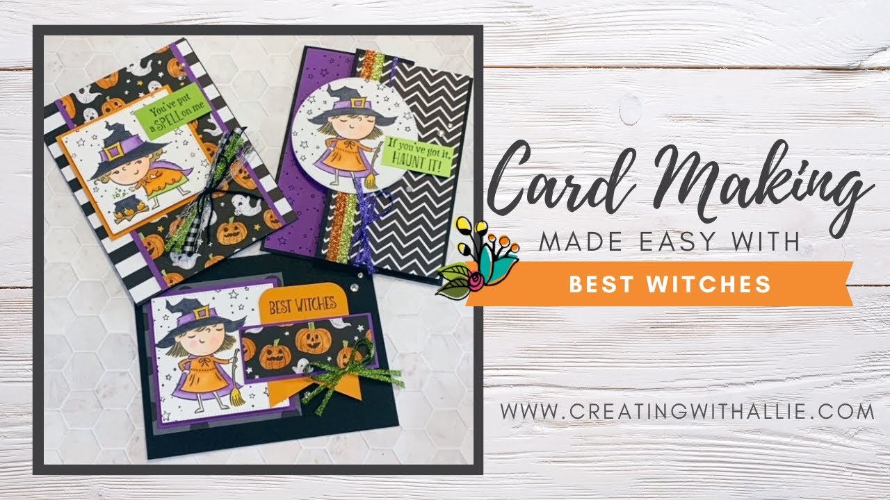 FREE Card Class featuring the Best Witches stamp set from Stampin' Up ...