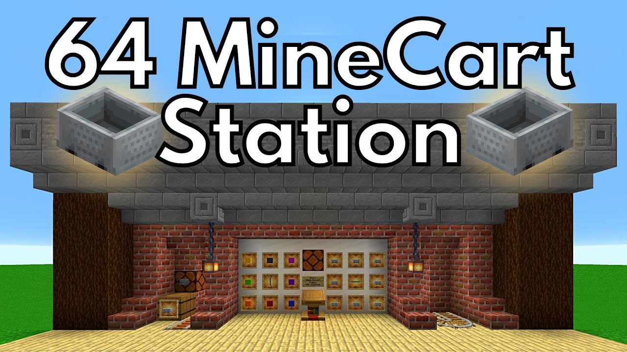 Minecraft Railway Station Layout