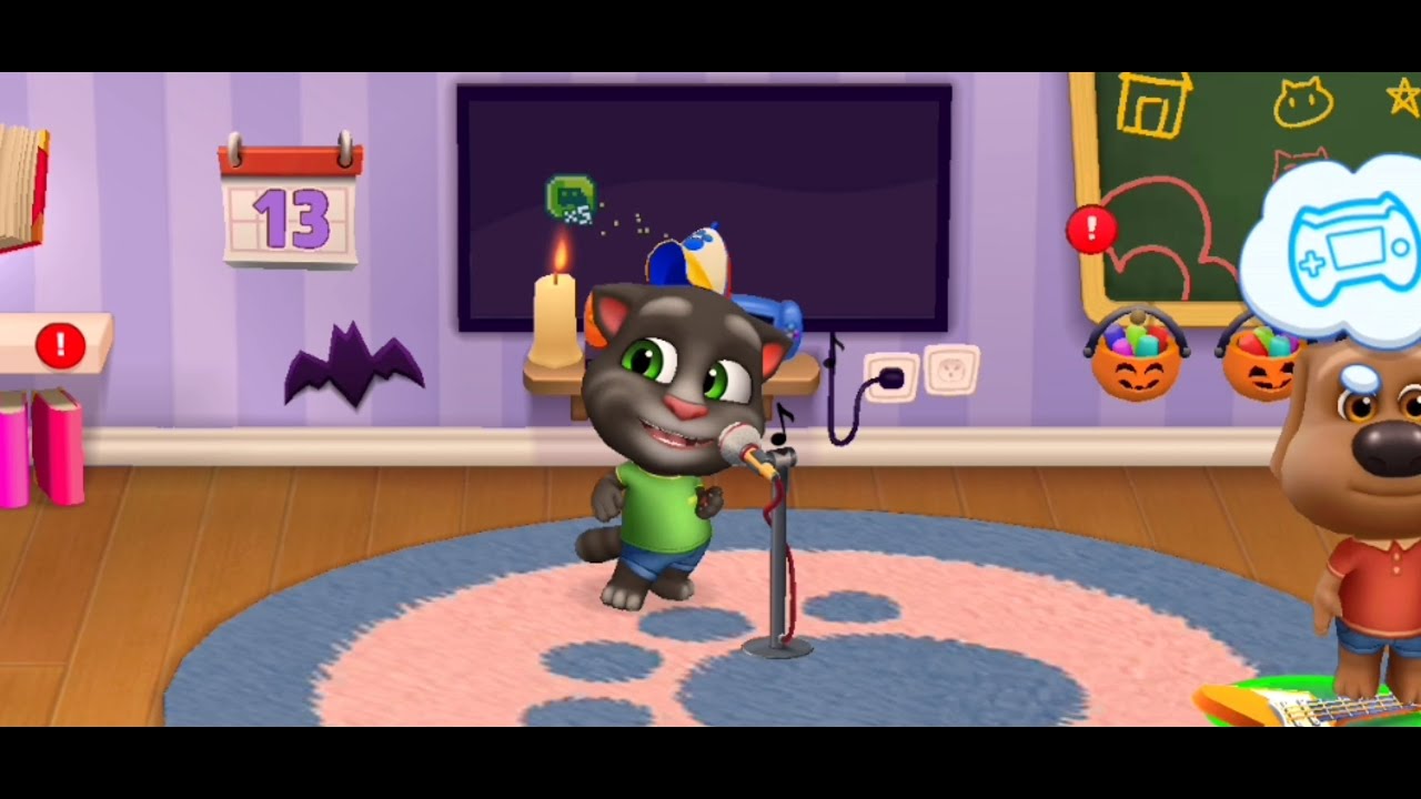 🎤Tom's Singing🎶 My Talking Tom 2 Play Game 2022 #mytalkingtom2 #mytom ...