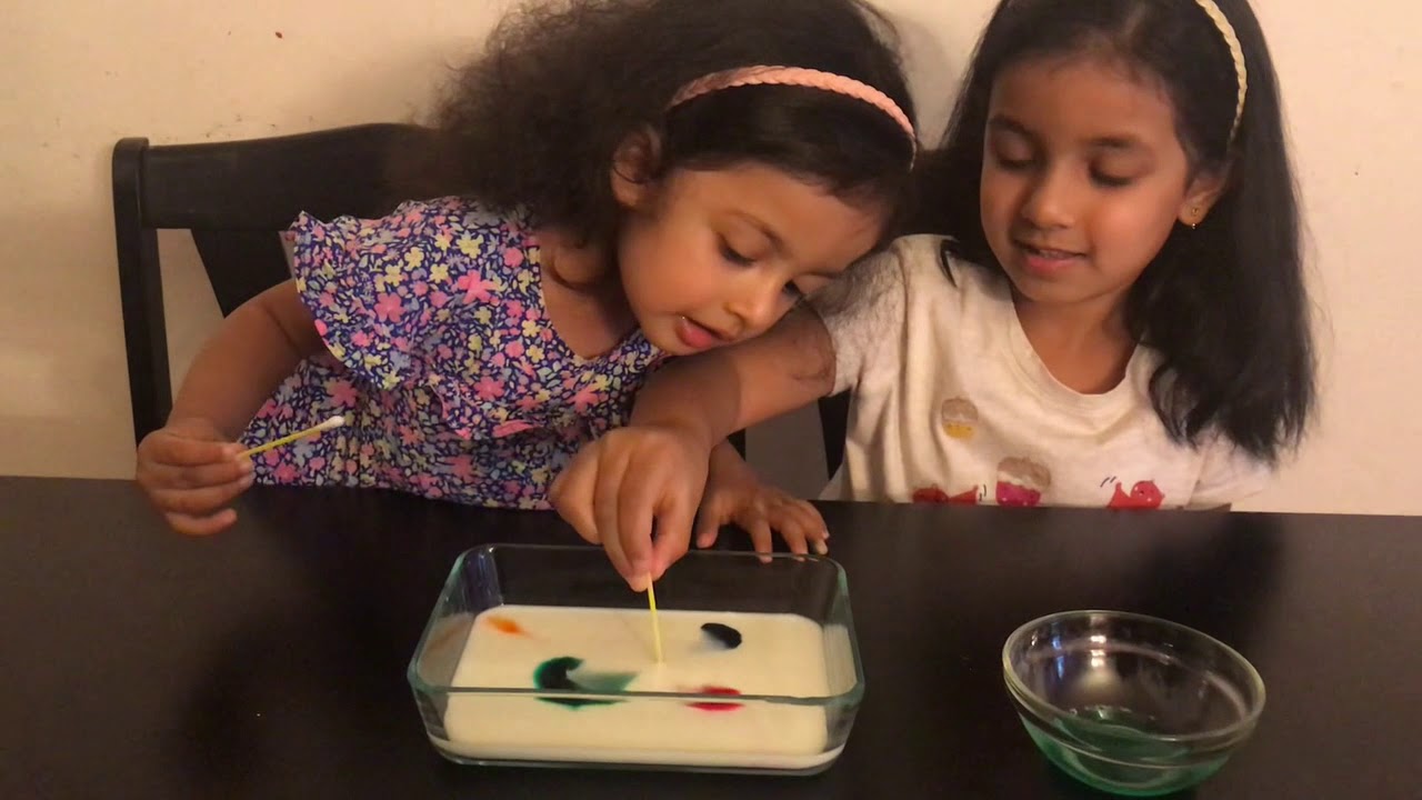 Magic Milk experiment😊 and Pepper in water Experiment 😊 - YouTube