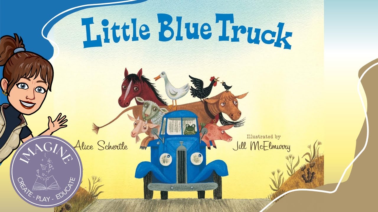 Little Blue Truck 💙 (read aloud children's book) - YouTube