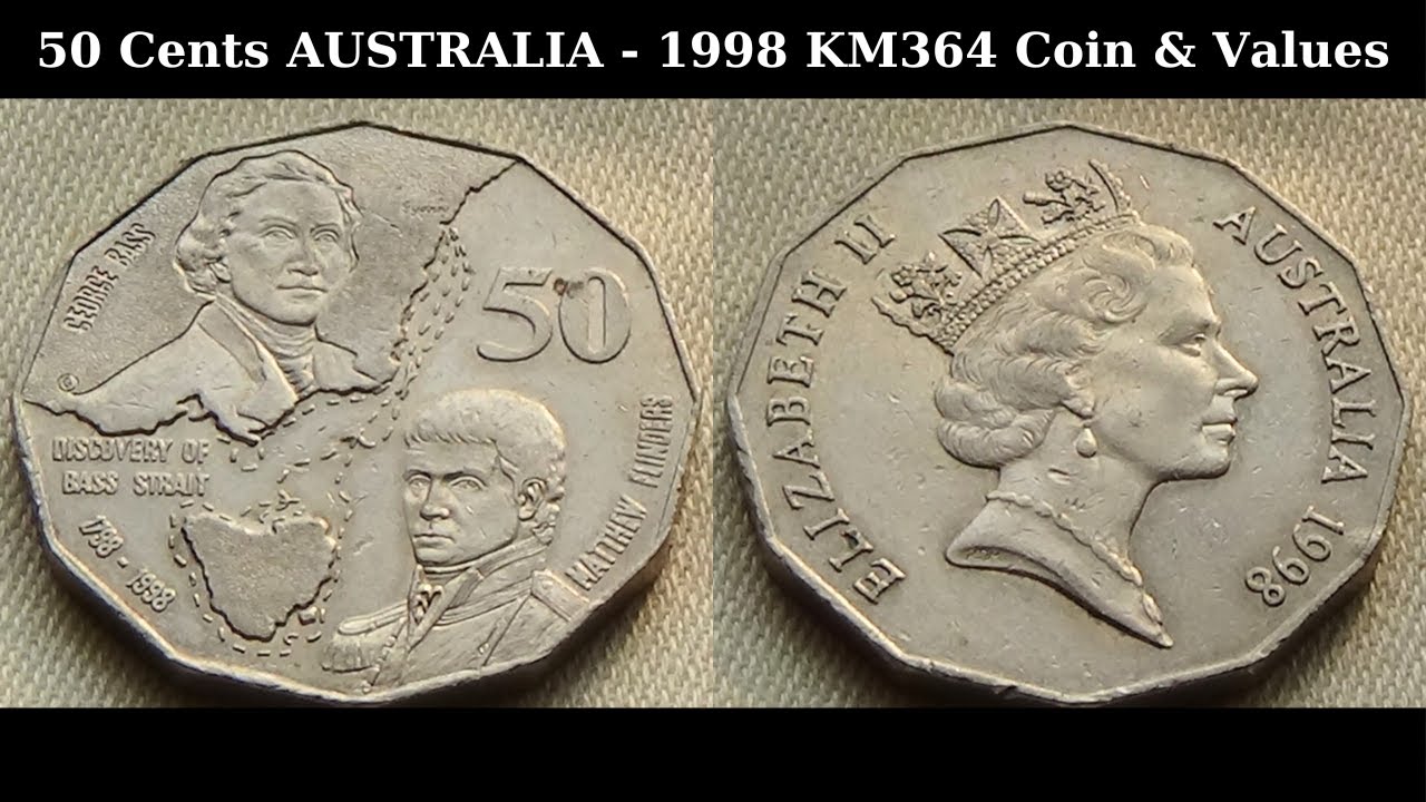 50 Cents AUSTRALIA - 1998 KM364 Coin & Values - YouTube