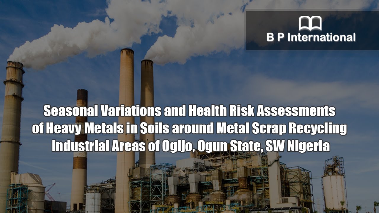 Seasonal Variations and Health Risk Assessments of Heavy Metals in ...