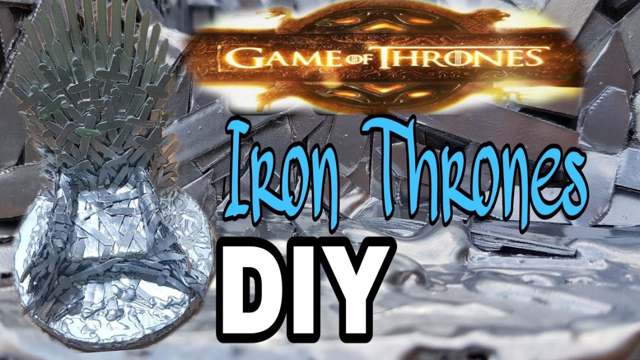 Iron thrones | DIY IRON THRONES | GAME OF THRONES | CHAIR OF THRONES ...