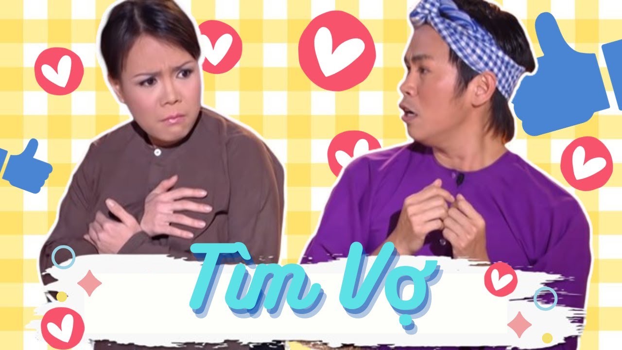 Hài Kịch Vui Nhộn "Tìm Vợ" - Việt Hương, Hoài Tâm - PBN 97 - YouTube