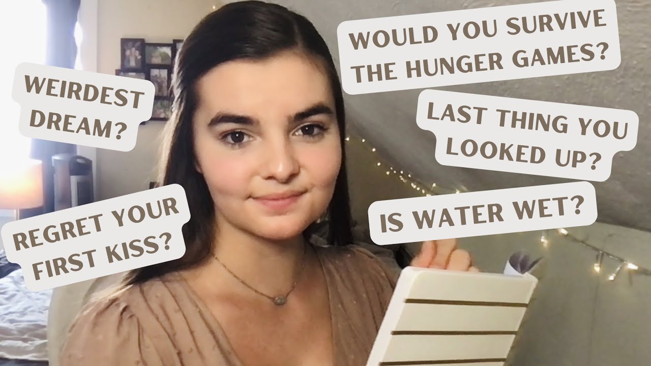 Asmr Asking You 100 Extremely Personal Questions Youtube