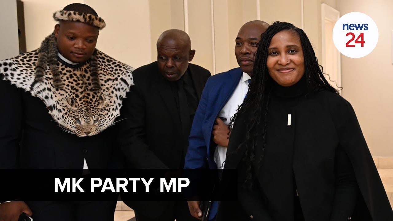 WATCH | MK Party MPs break out in song after being swearing-in - YouTube